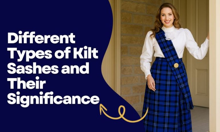 Different Types of Kilt Sashes and Their Significance - Blog UTK