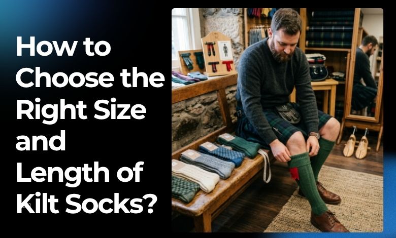 How to Choose the Right Size and Length of Kilt Socks? - Blog UTK